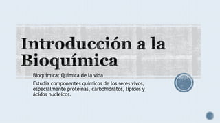 Bioquímica de Los Alimentos y Contenidos | PPTX