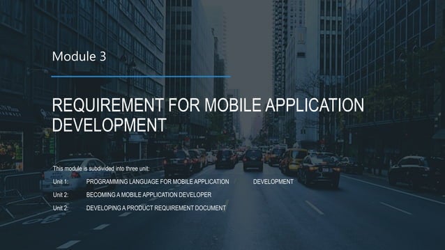 AN INTRODUCTION TO MOBILE APPLICATION DEVELOPMENT | PPTX | Operating Systems | Computer Software ...