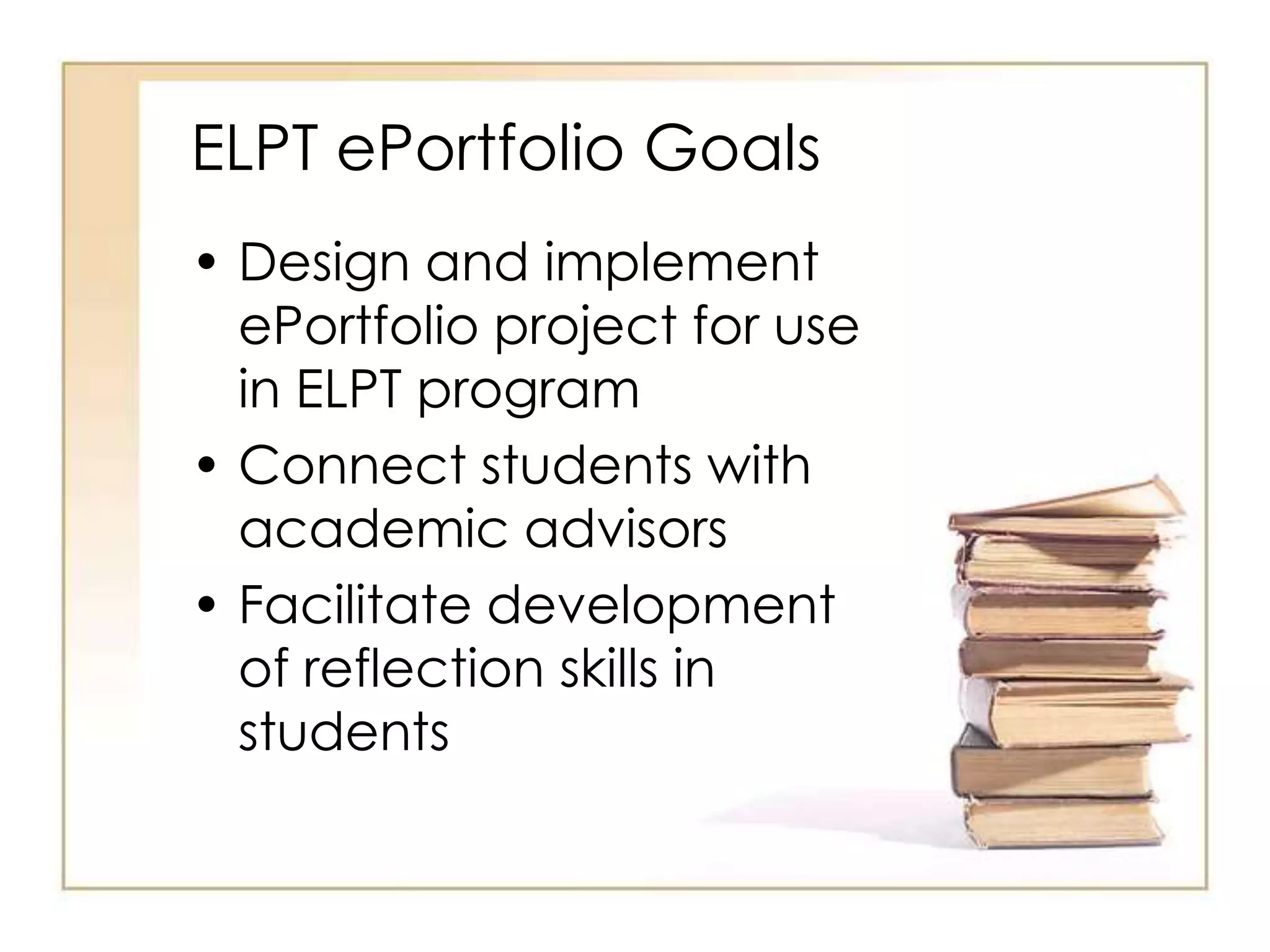 MGH IHP ELPT ePortfolio | PPT