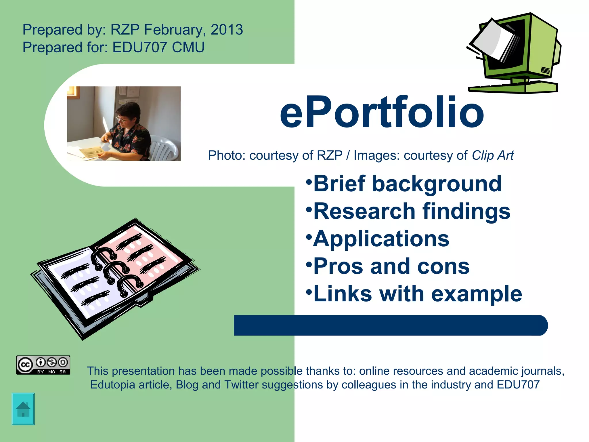 ePortfolios | PPT