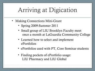 ePortfolio Presentation | PPT