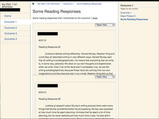 E portfolios bryan | PPT