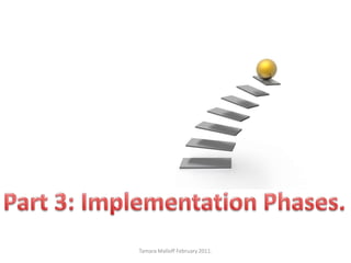 E portfolio Scope & Sequence 2011 | PPTX