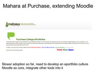 E portfolios in Moodle and Mahara | PPT