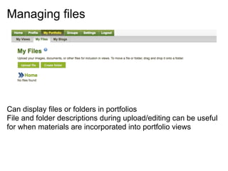 E portfolios in Moodle and Mahara | PDF