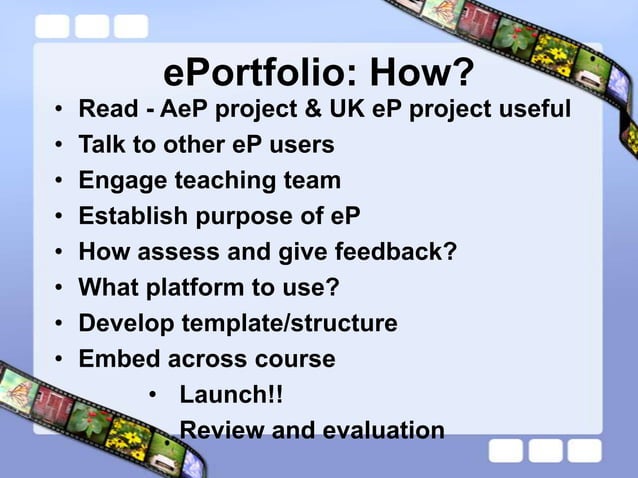 E portfolios to assess and develop professional competency in speech ...