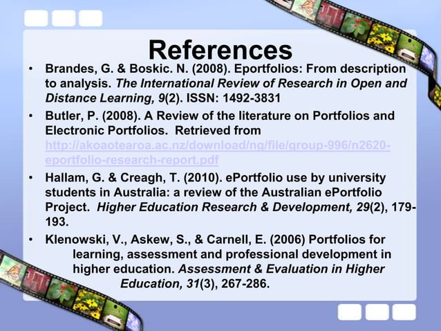 E portfolios to assess and develop professional competency in speech ...
