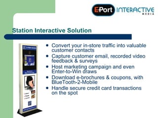 Interactive Marketing Solution | PPT