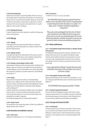 EPOS 2020 Rhinosinusitis and Nasal Polyps | PDF