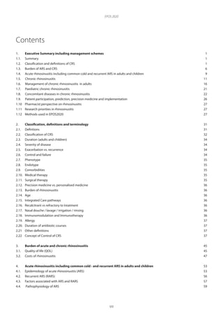 EPOS 2020 Rhinosinusitis and Nasal Polyps | PDF