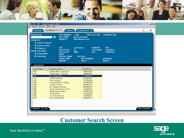 Sage Accpac - ePOS Features | PPT