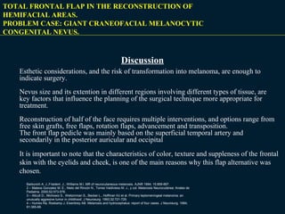 TOTAL FRONTAL FLAP IN THE RECONSTRUCTION OF HEMIFACIAL AREAS. | PPT