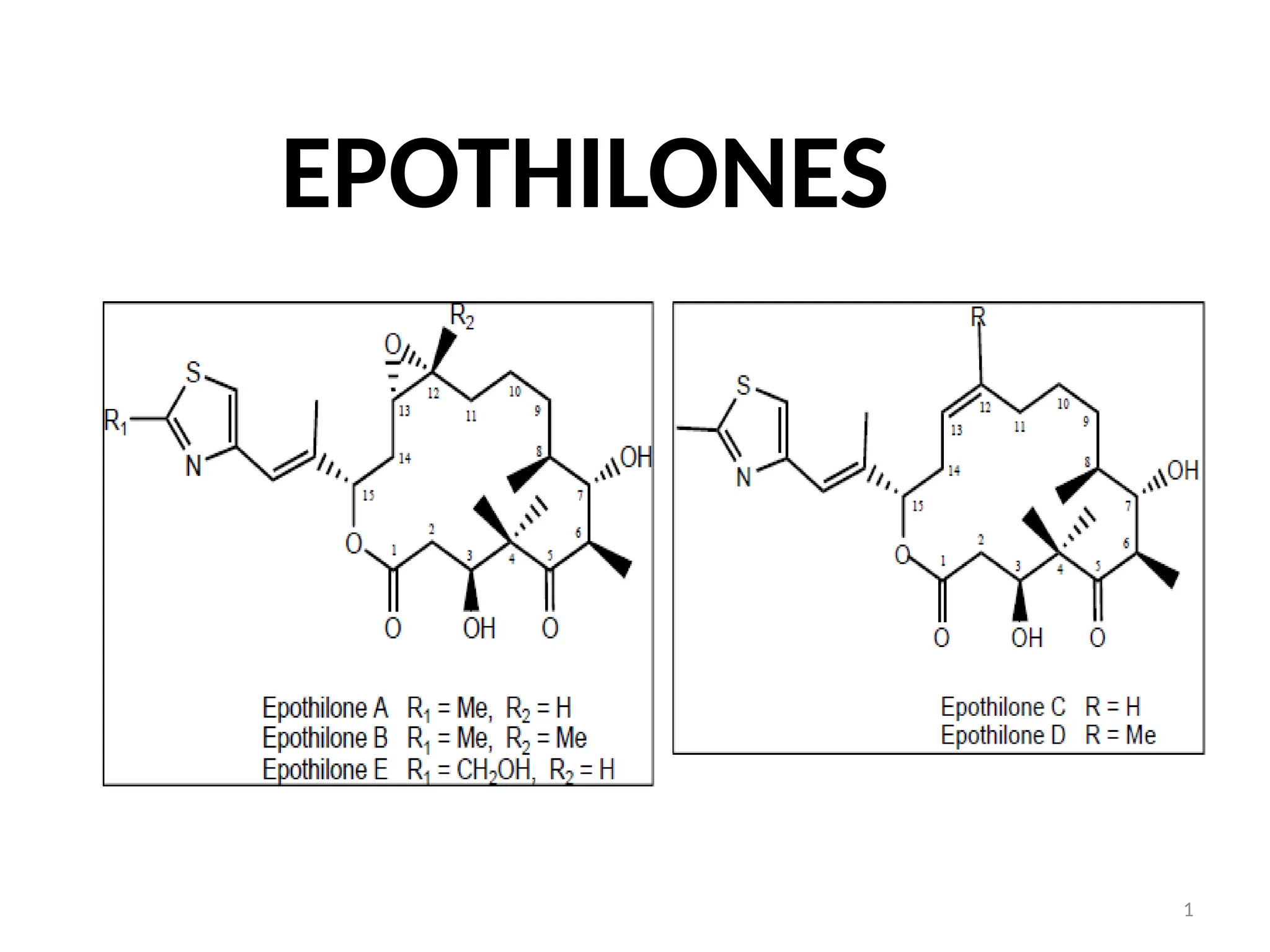 Epothilone(one example of compound synthesized by multstep process | PPTX