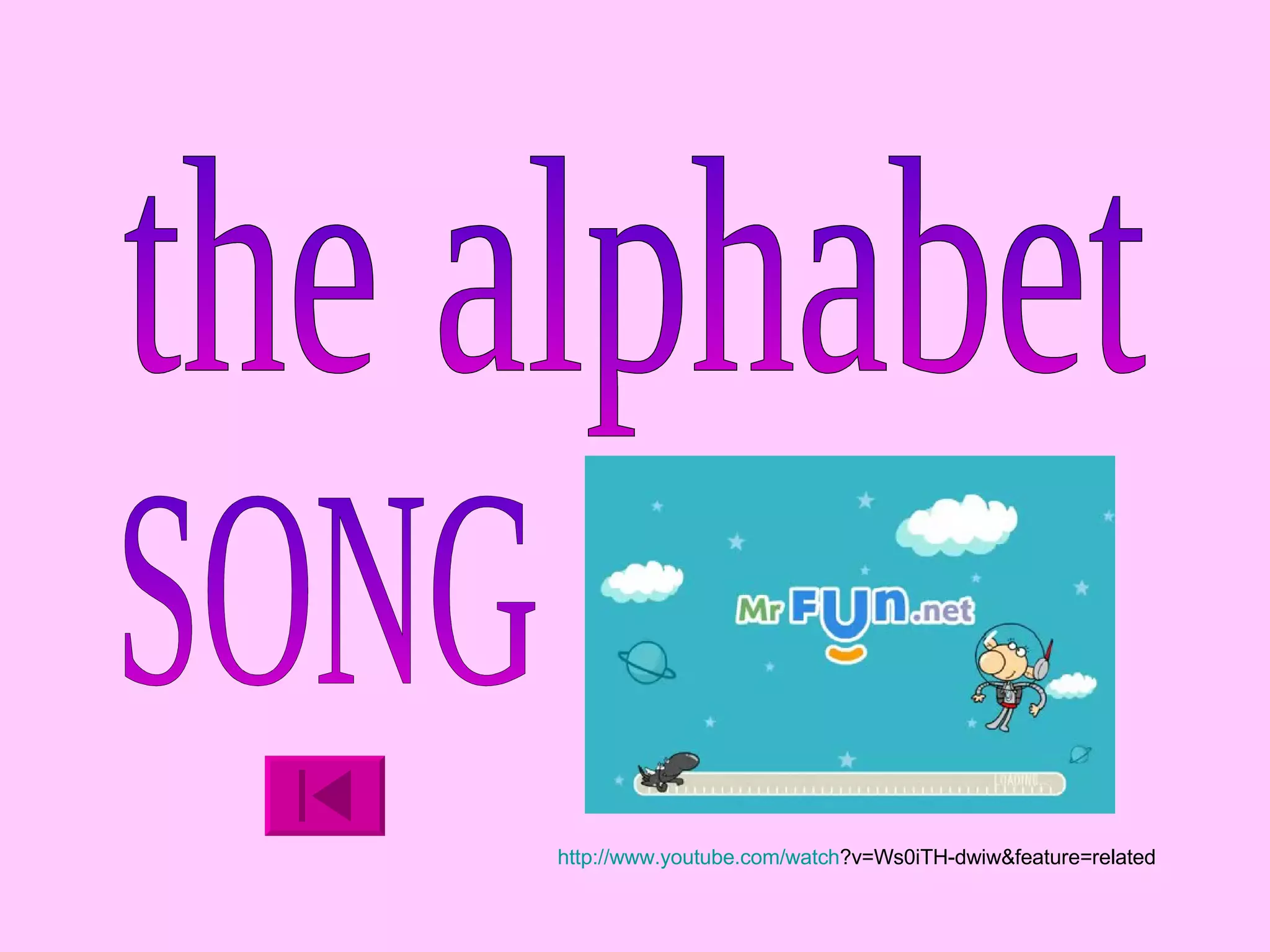 The ENGLISH ALPHABET for children | PPT