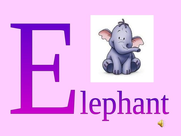 The ENGLISH ALPHABET for children | PPT