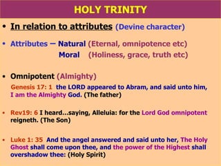 HOLY TRINITY | PPT