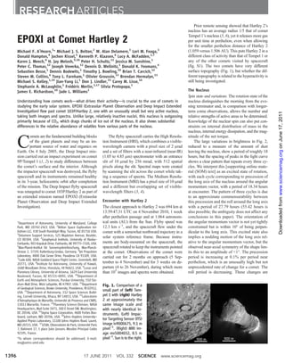 Epoxi at comet hartley | PDF | Space and Astronomy | Science