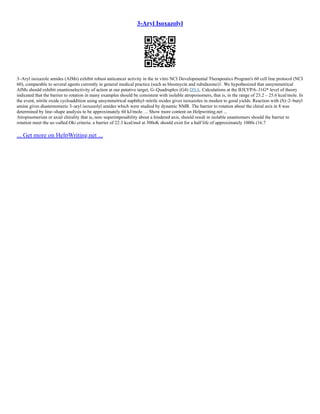 Epoxidation Reaction Lab Report | PDF | Chemistry | Science