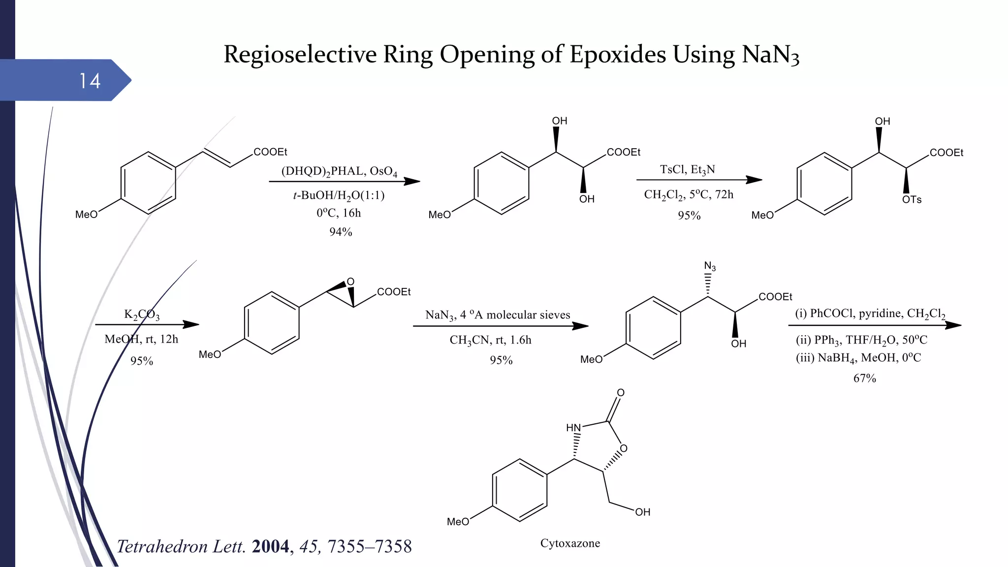 Epoxide bond formation and cleavage | PPSX