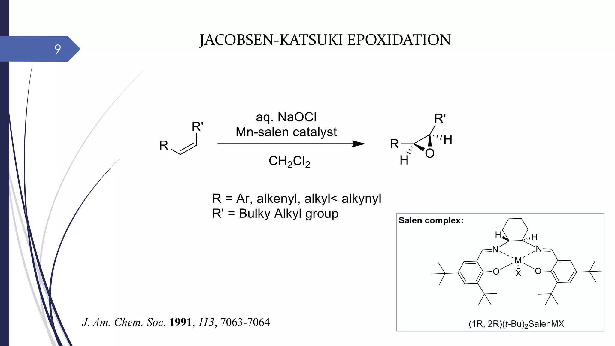 Epoxide bond formation and cleavage | PPSX