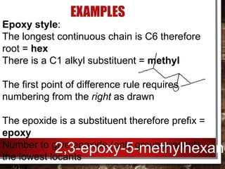 Epoxides (Functional Group) | PPT