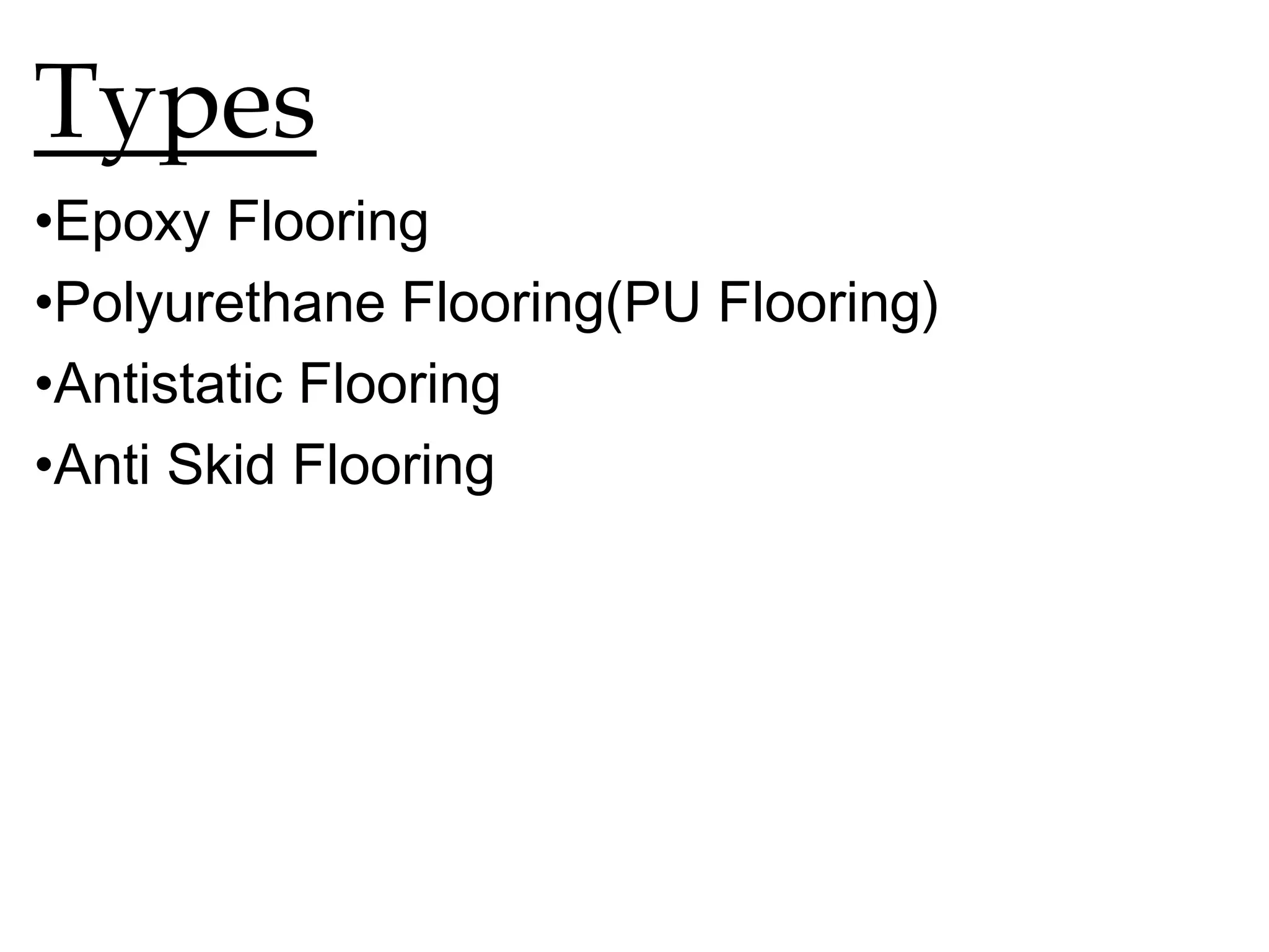 Epoxy Flooring Procedure | PPTX