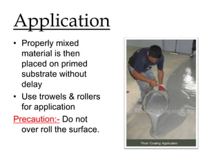 Epoxy Flooring Procedure | PPTX