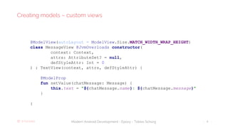 Modern Android Development - Epoxy | PPT