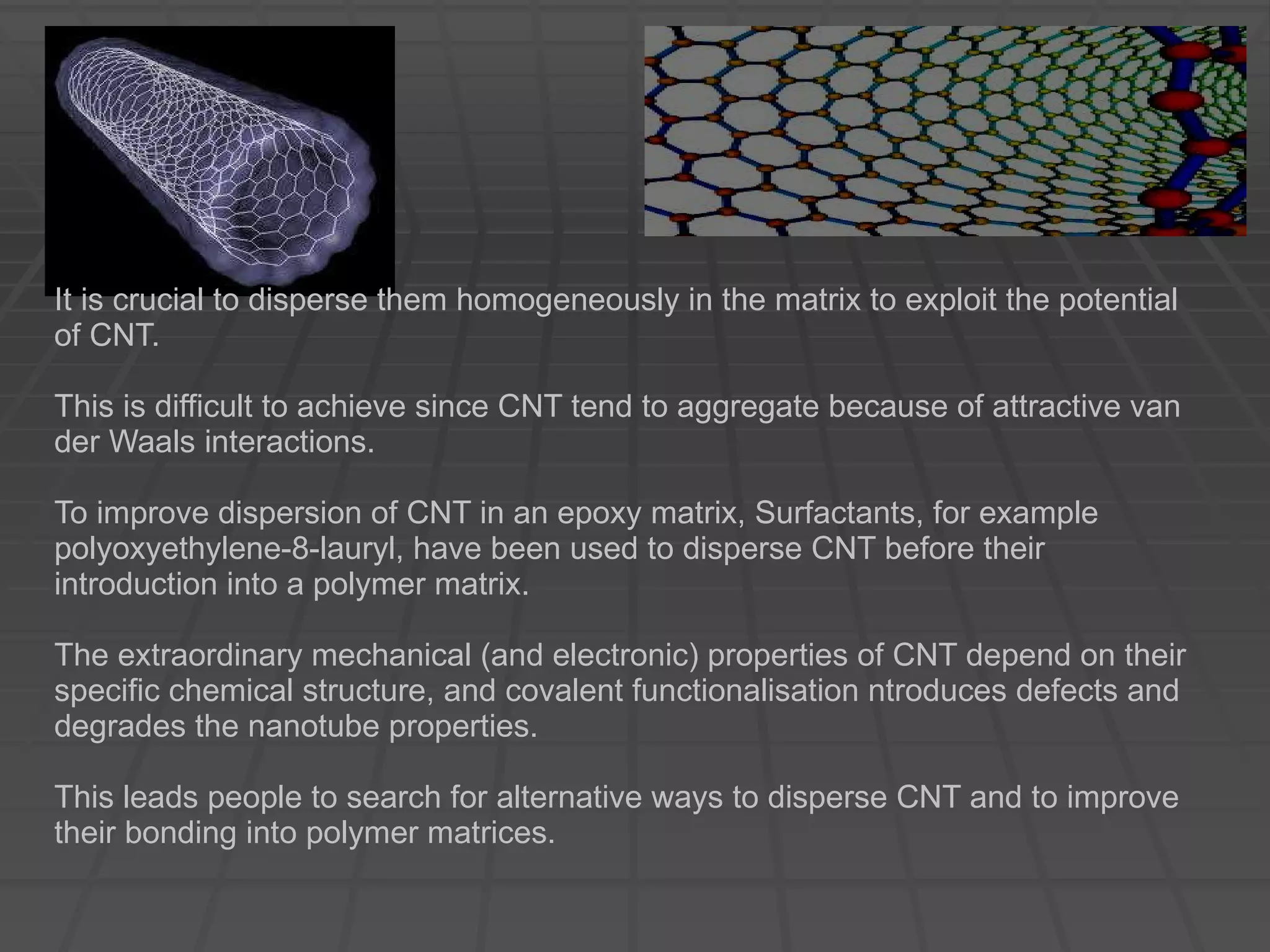 Epoxy/CNT nanocomposites | PPT