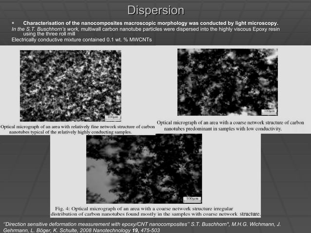 Epoxy/CNT nanocomposites | PPT