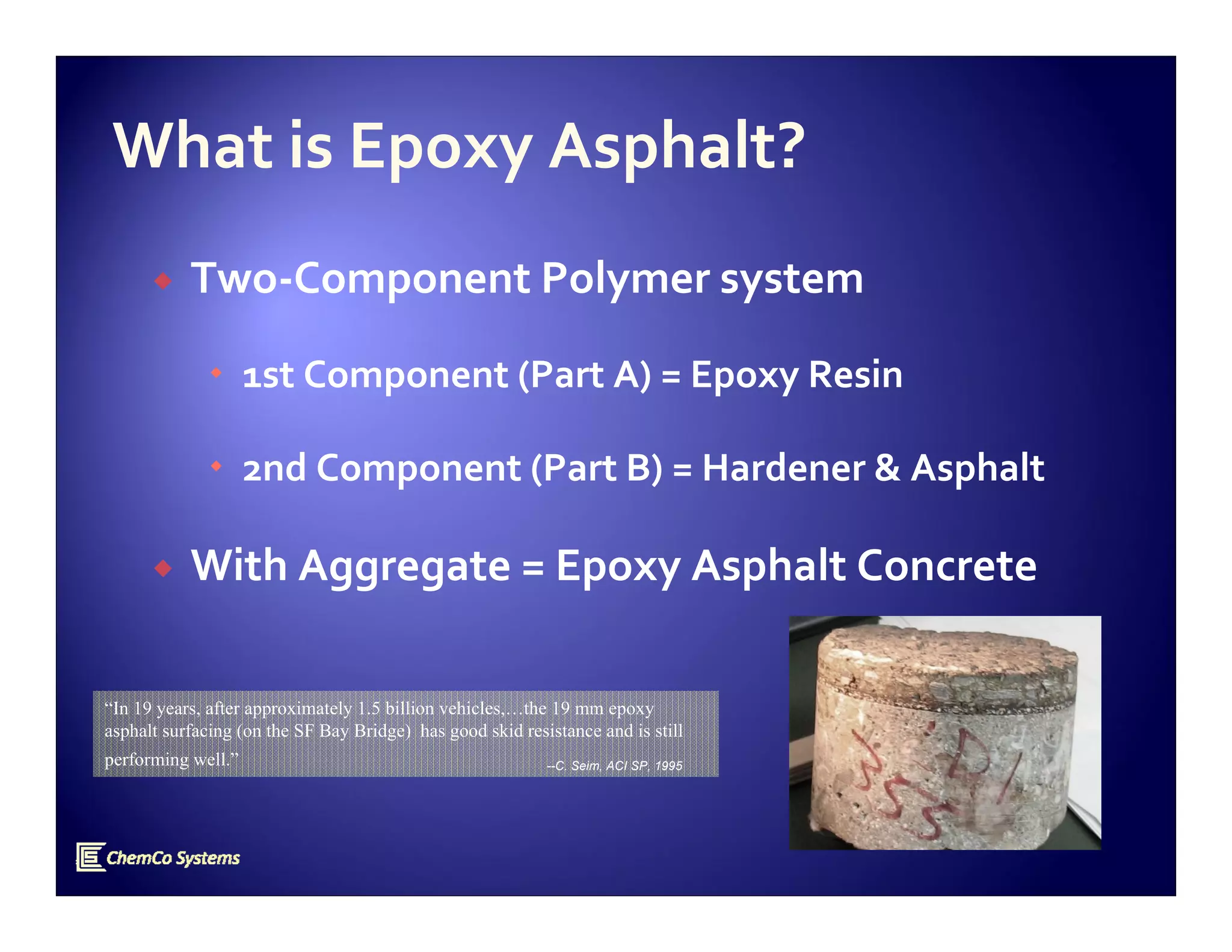Epoxy asphalt vs gussasphalt and sma | PDF