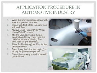 Epoxy coatings | PPTX