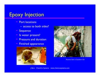 Epoxy crack injection for concrete (the basics) | PDF