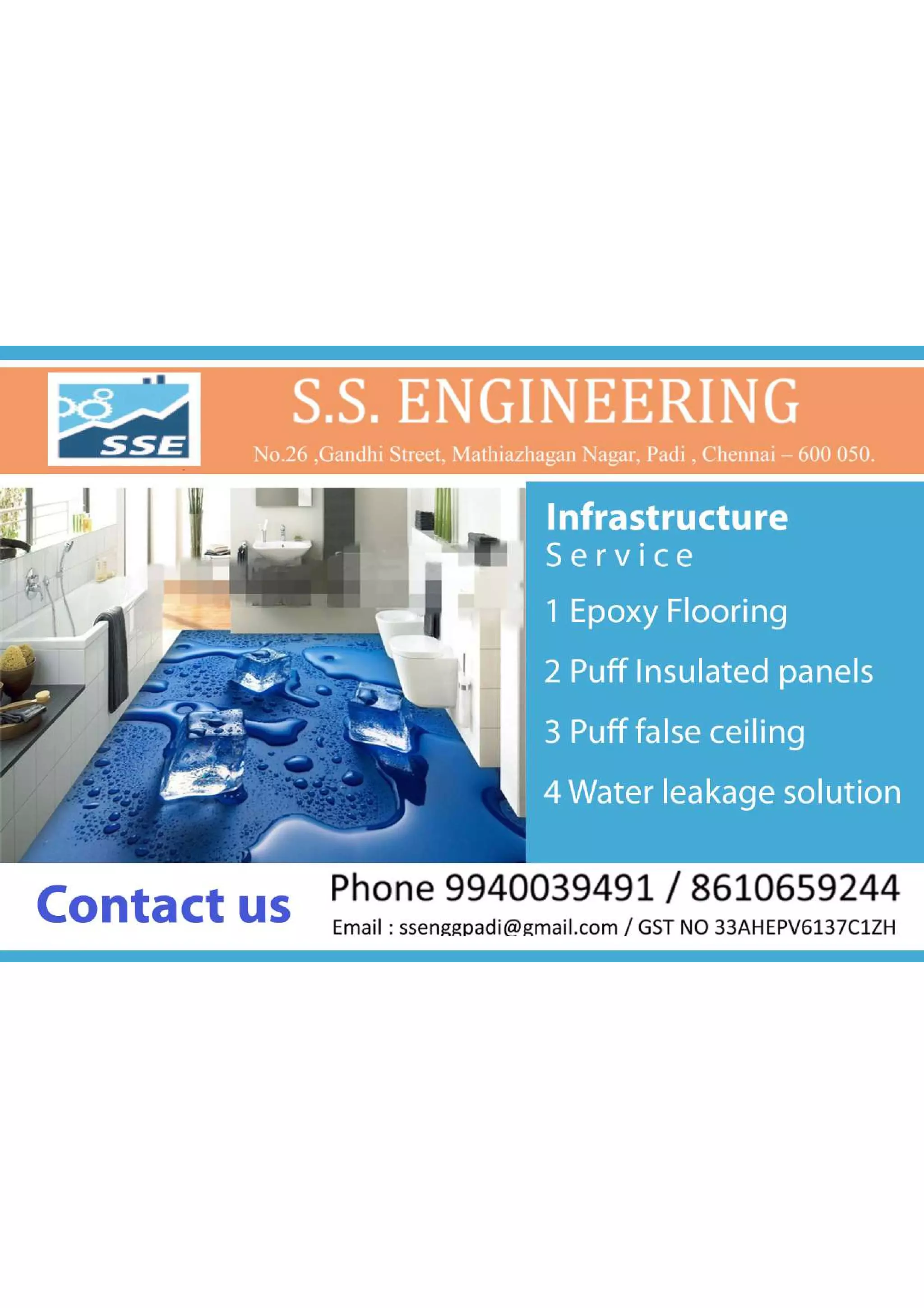 SS Engineering Chennai | PDF