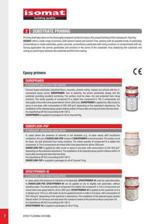 ISOMAT_Epoxy flooring systems | PDF