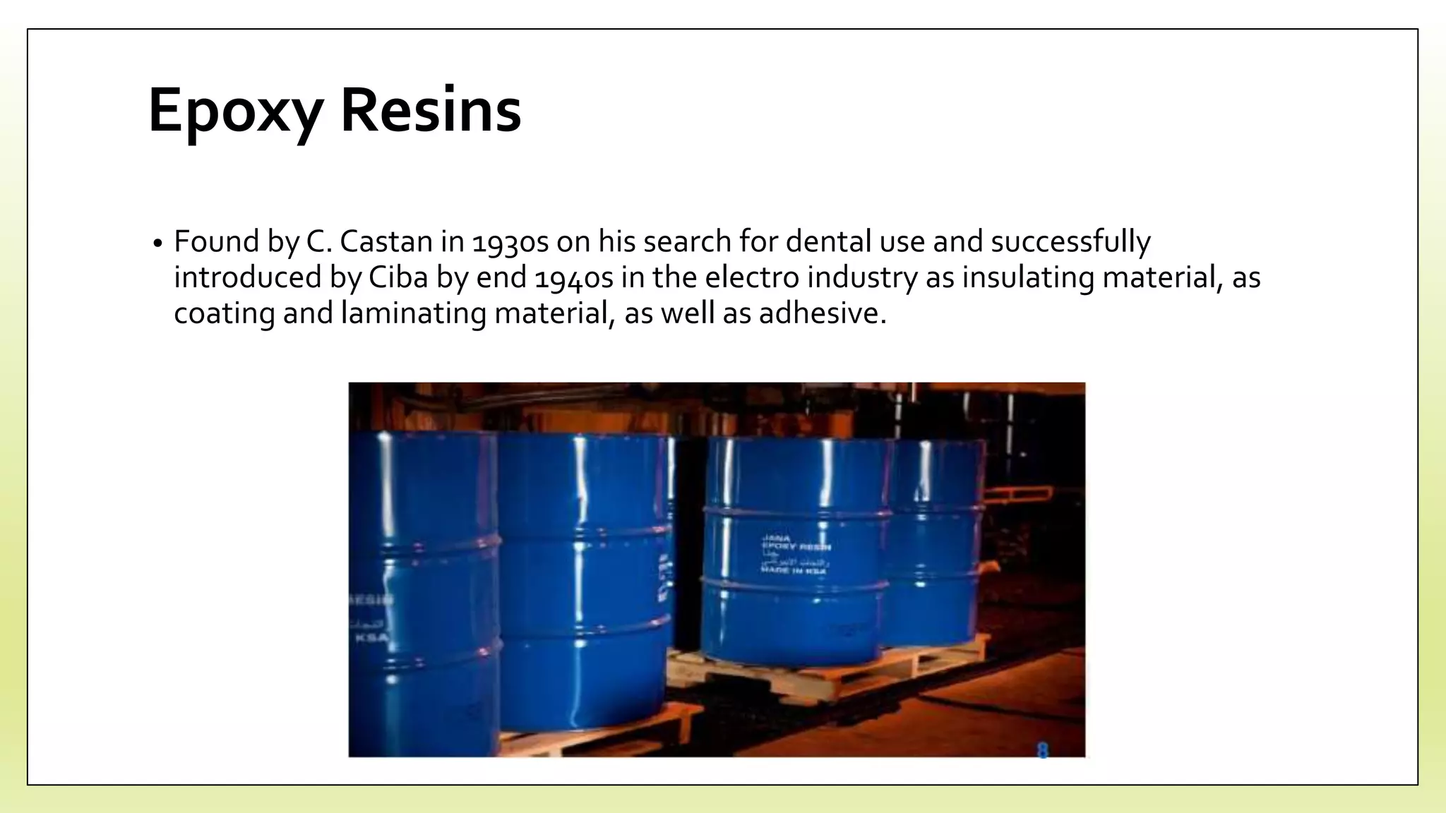Epoxy resin presented by biswajit maity | PPTX
