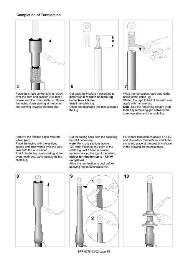 Epp 0275-12 02 - 1xcore term.(2) RAYCHEM | PDF