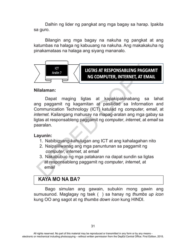 K TO 12 GRADE 4 LEARNER’S MATERIAL IN EPP (Q1-Q4) | PDF