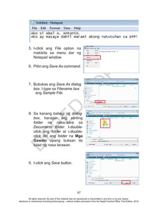 K TO 12 GRADE 4 LEARNER’S MATERIAL IN EPP (Q1-Q4) | PDF