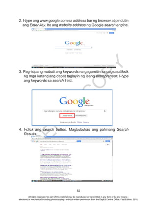 K TO 12 GRADE 4 LEARNER’S MATERIAL IN EPP (Q1-Q4) | PDF