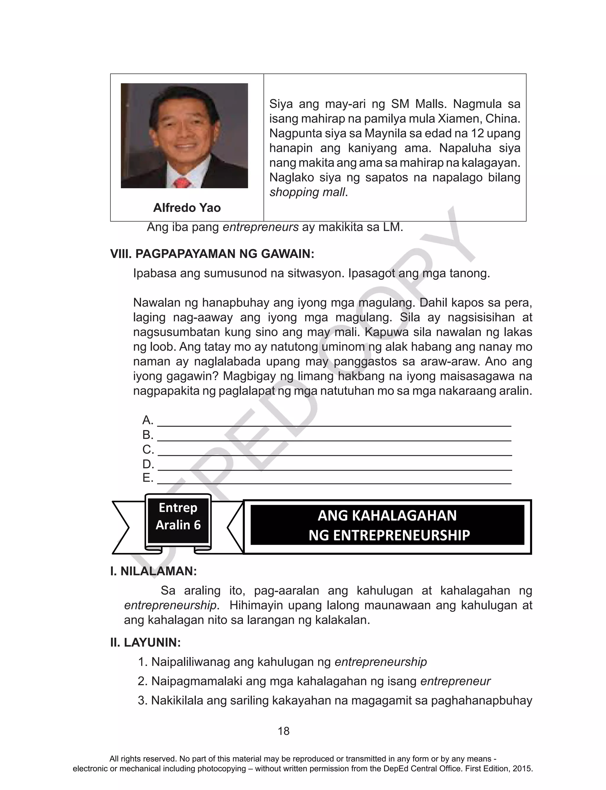 K TO 12 GRADE 4 TEACHER’S GUIDE IN EPP (Q1-Q4) | PDF