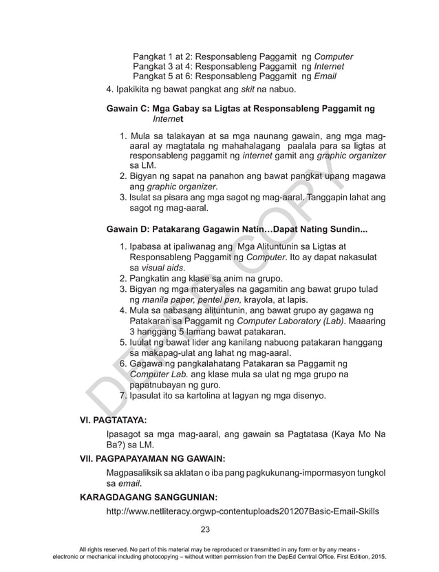 K TO 12 GRADE 4 TEACHER’S GUIDE IN EPP (Q1-Q4) | PDF