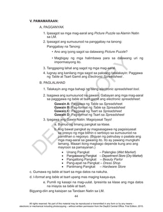 K TO 12 GRADE 4 TEACHER’S GUIDE IN EPP (Q1-Q4) | PDF