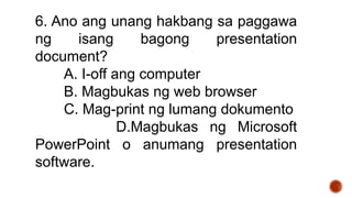 Edukasyong Pantahanan at Pangkabuhayan- Grade 4 | PPTX