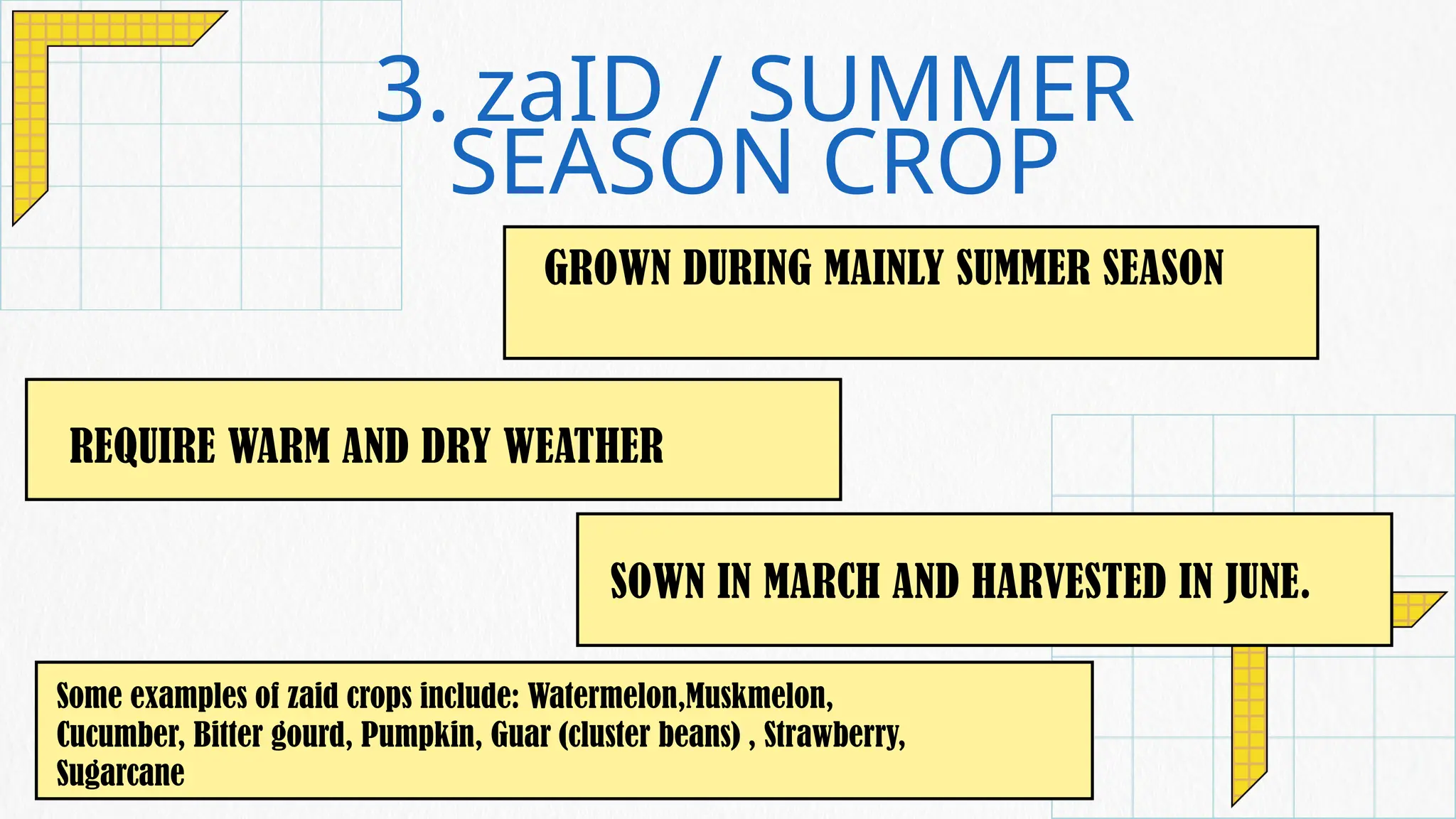 EPP Report about Agriculture of Crop production | PPT