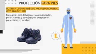 Elementos de protección personal para trabajadores | PPTX
