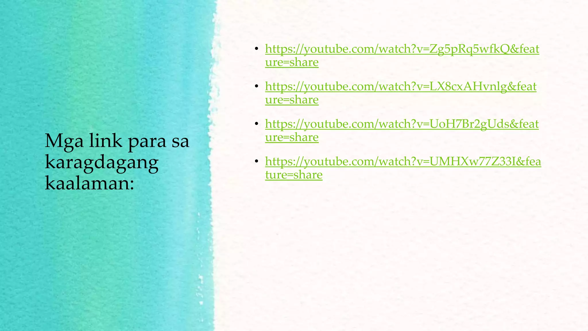 nagagamit ang mga basic features ng slide presentation tool sa pagbuo ...