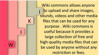 WIKI COMMONS Presentation Definition and its function.pptx