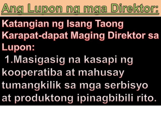 Epp mga bumubuo sa kooperatiba with quiz | PPT