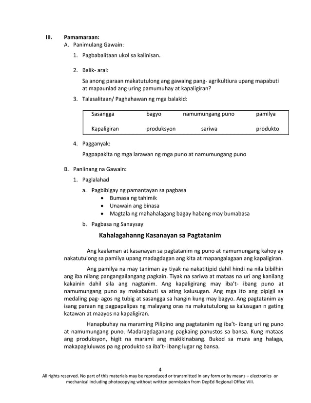 EPP 6 K-12 Teacher's Guide (q1) 2017 | PDF